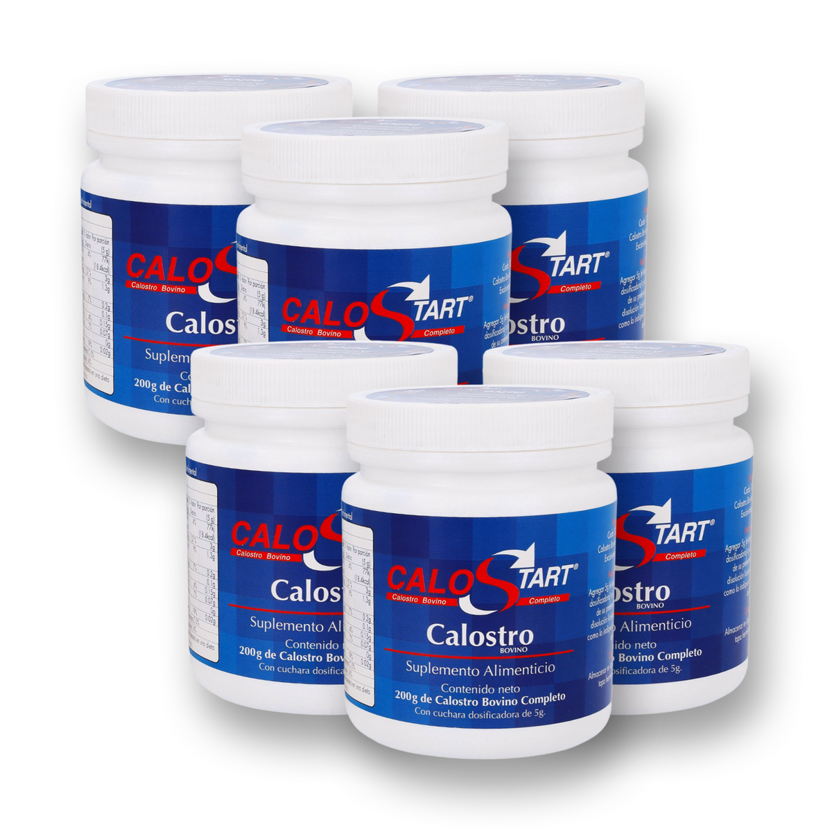 Calostro Bovino | Polvo 200gr Pack 6 – LIV NUTRITION